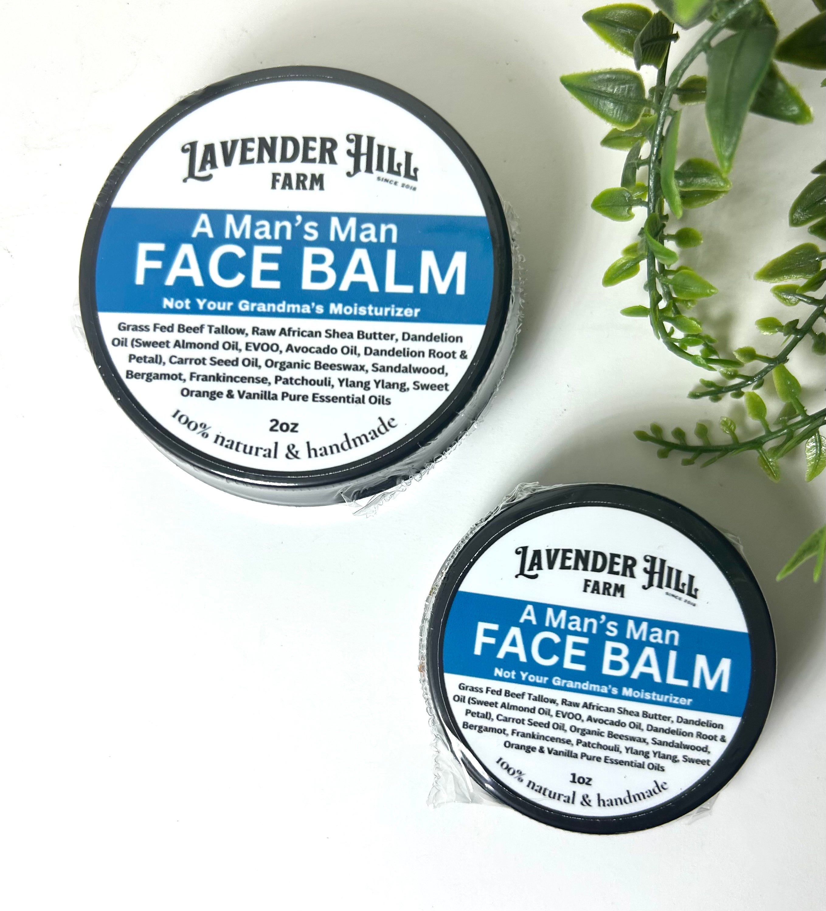 Man's Man Face Balm | Lavender Hill Farm, LLC